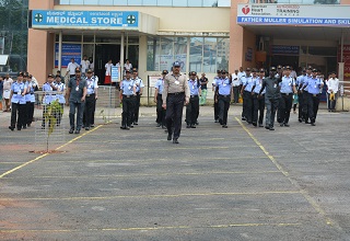 Secured Campus | Father Muller Nursing college